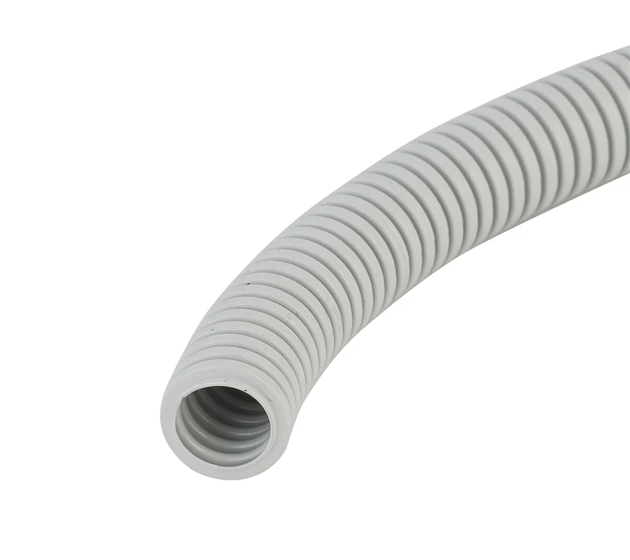 Grey Medium Duty Corrugated Conduit 20mm – Super Cheap Electrical