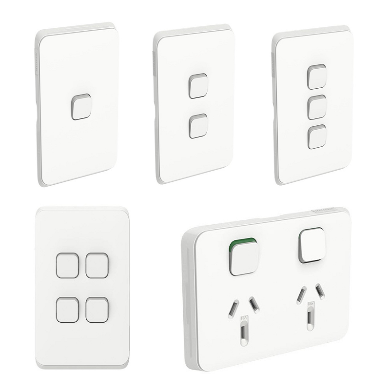 CLIPSAL Iconic Switch Series White – Super Cheap Electrical