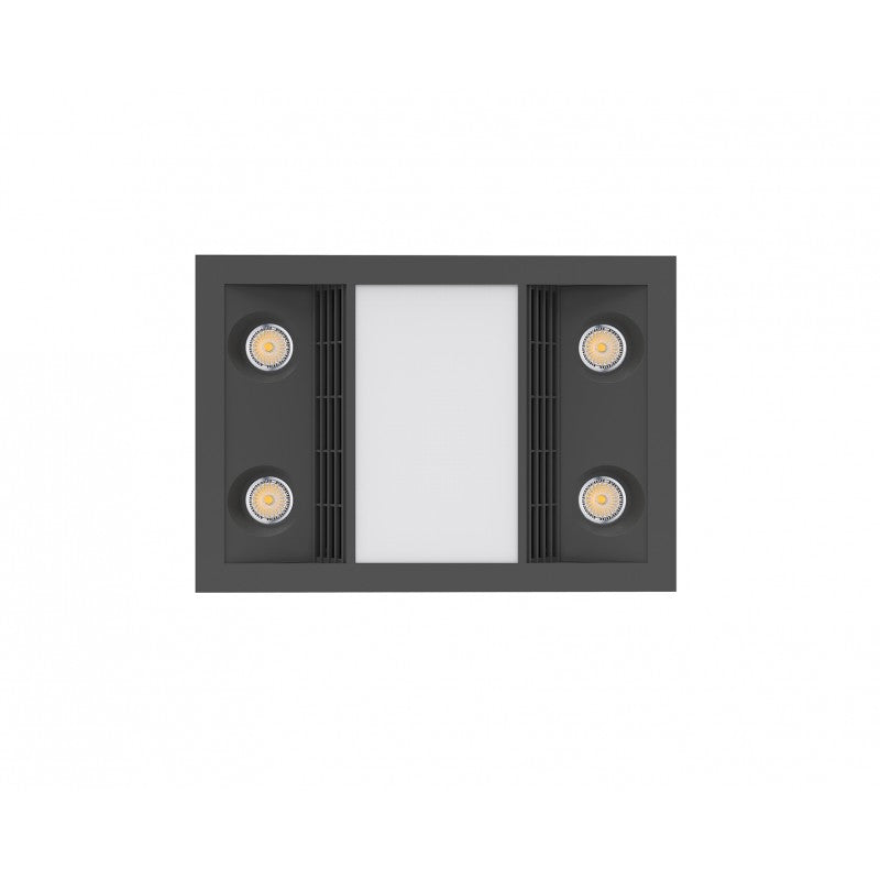 Ventair Manrose Capri Premium High Extraction - 3in 1 Heat, Light & Ex ...